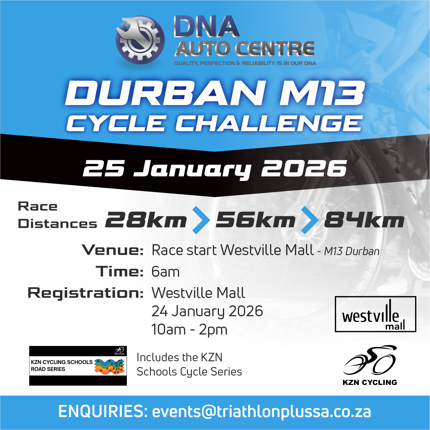 Durban M13 Cycle Challenge 2026
